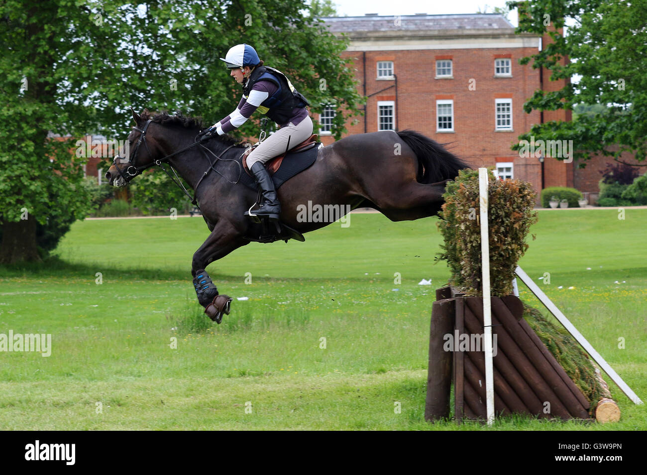 Alexandra Van Randwyck riding at BCA Horse Trials, 11th June 2016 Stock ...