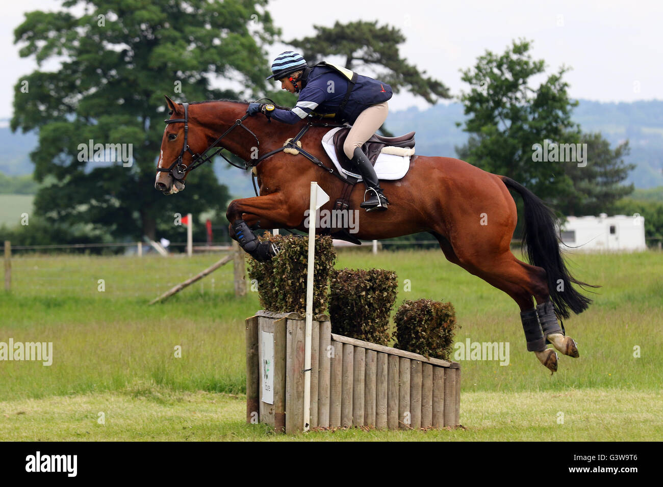Claire Lewis winner of Novice Sec B at BCA Horse Trials, 11th June 2016 ...