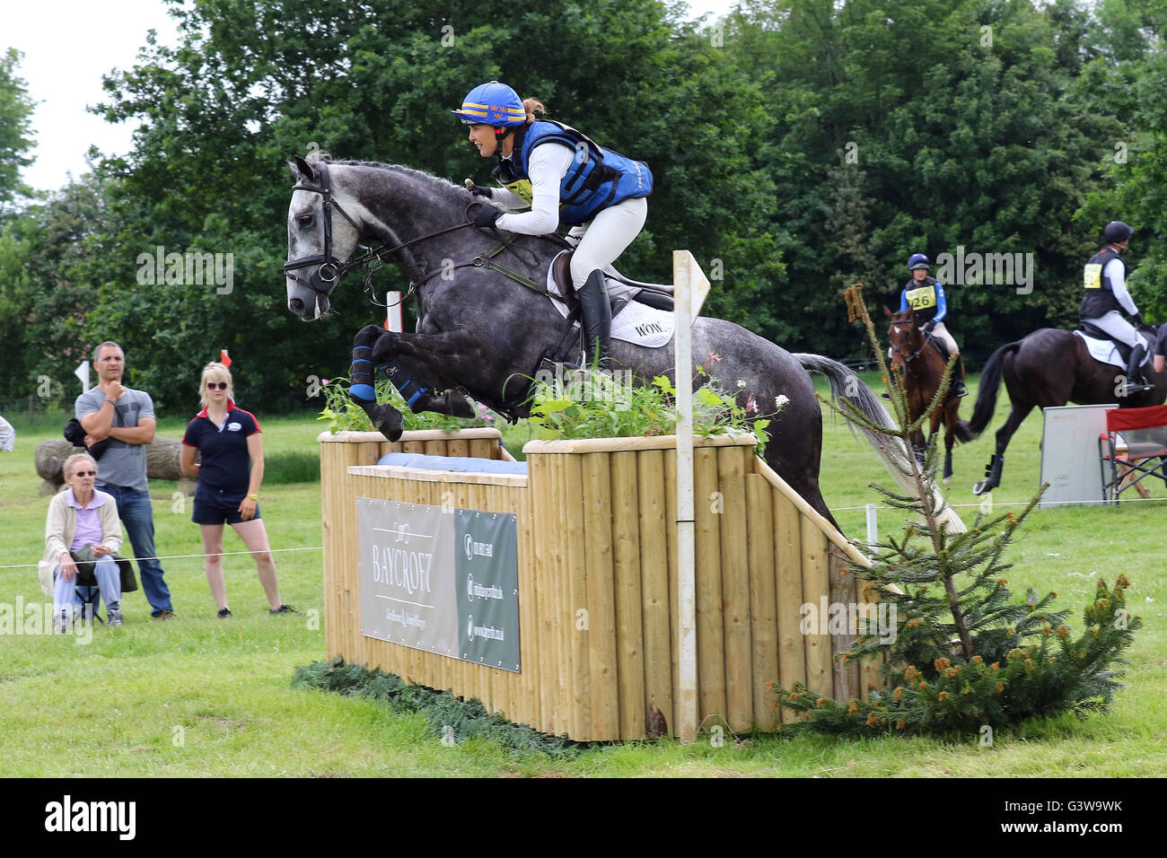 Anna Hilton (Sweden) riding Elektras Prince Chamring in Novice at BCA ...