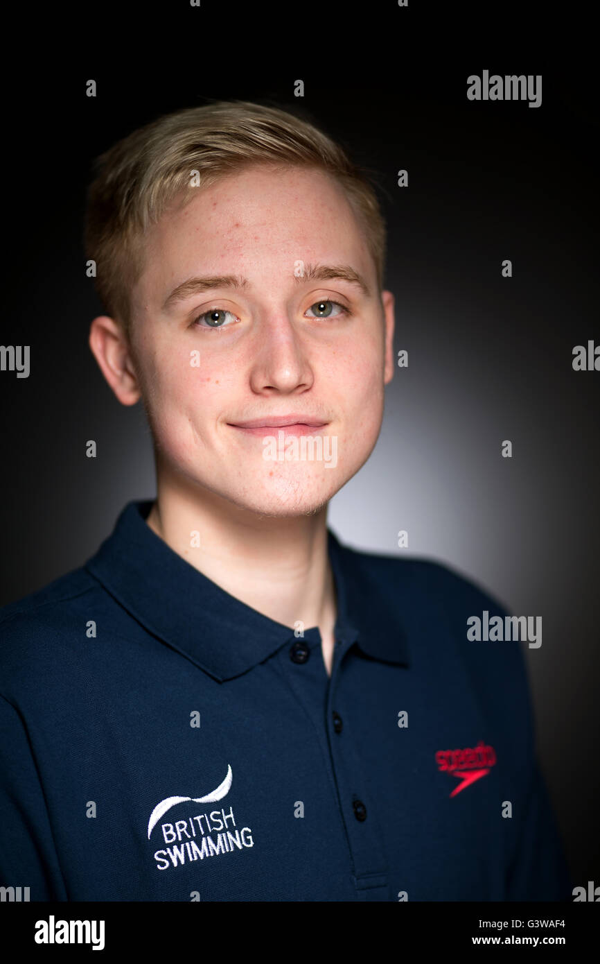 British Swimming's Tim Shuttleworth during a media day at The Holiday ...