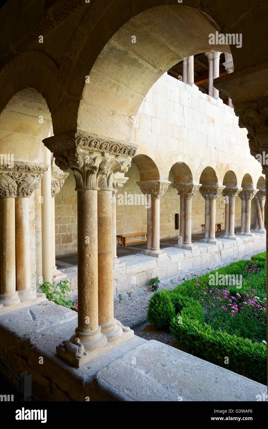 Santo domingo de silos capitals hi-res stock photography and images - Alamy