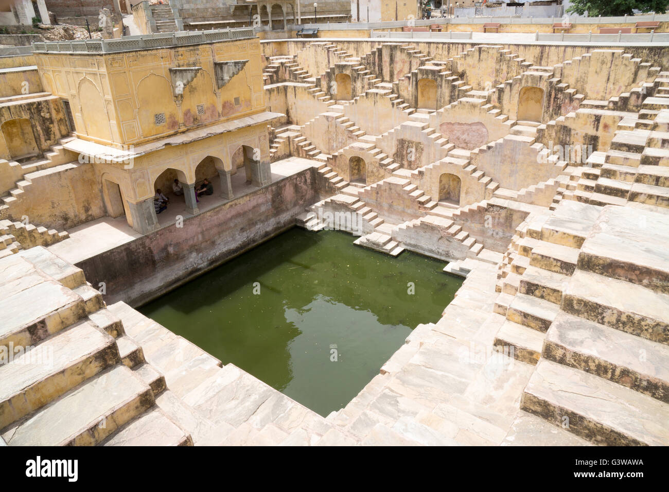 Stepwell in Jaipur India Stock Photo - Alamy