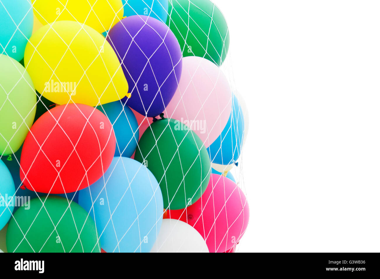 Net balloons hi-res stock photography and images - Alamy