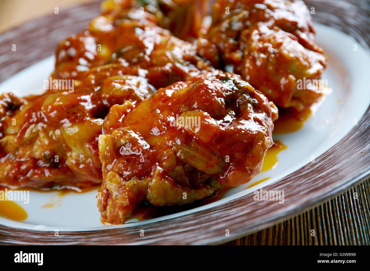 Peruvian adobo chicken. Latin American cuisine Stock Photo - Alamy