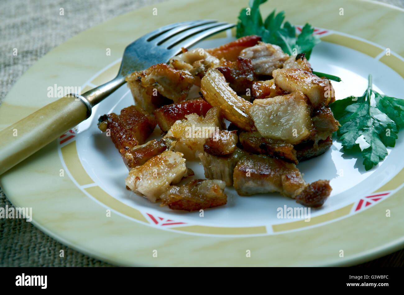 Fatty pork hi-res stock photography and images - Alamy