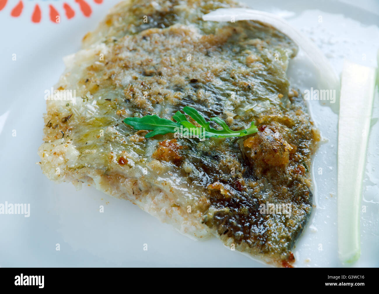 Spanish Cod - Bacalao la Antigua Stock Photo - Alamy