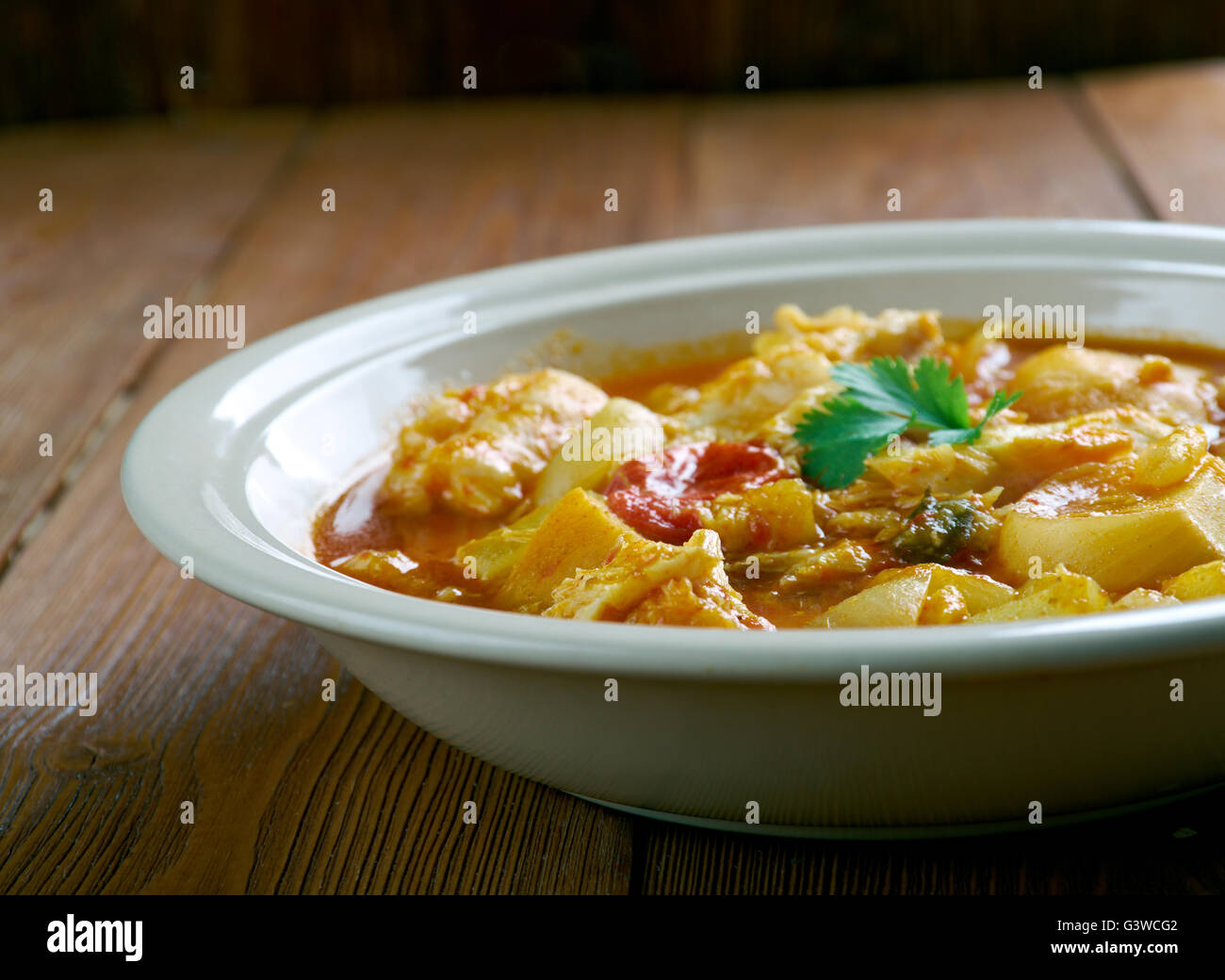 Spiced haddock chowder hi-res stock photography and images - Alamy