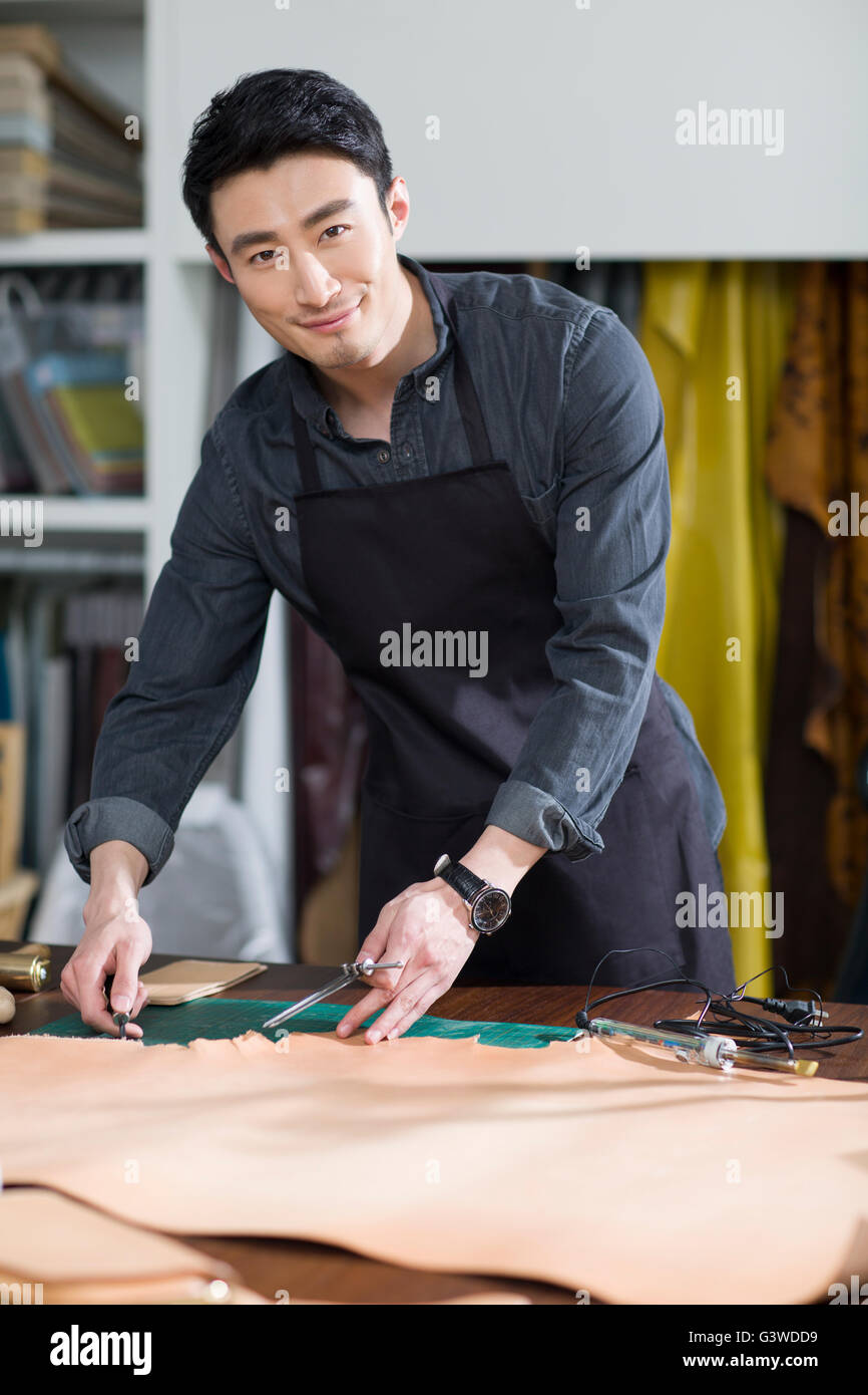 Craftsman working in his studio Stock Photo - Alamy