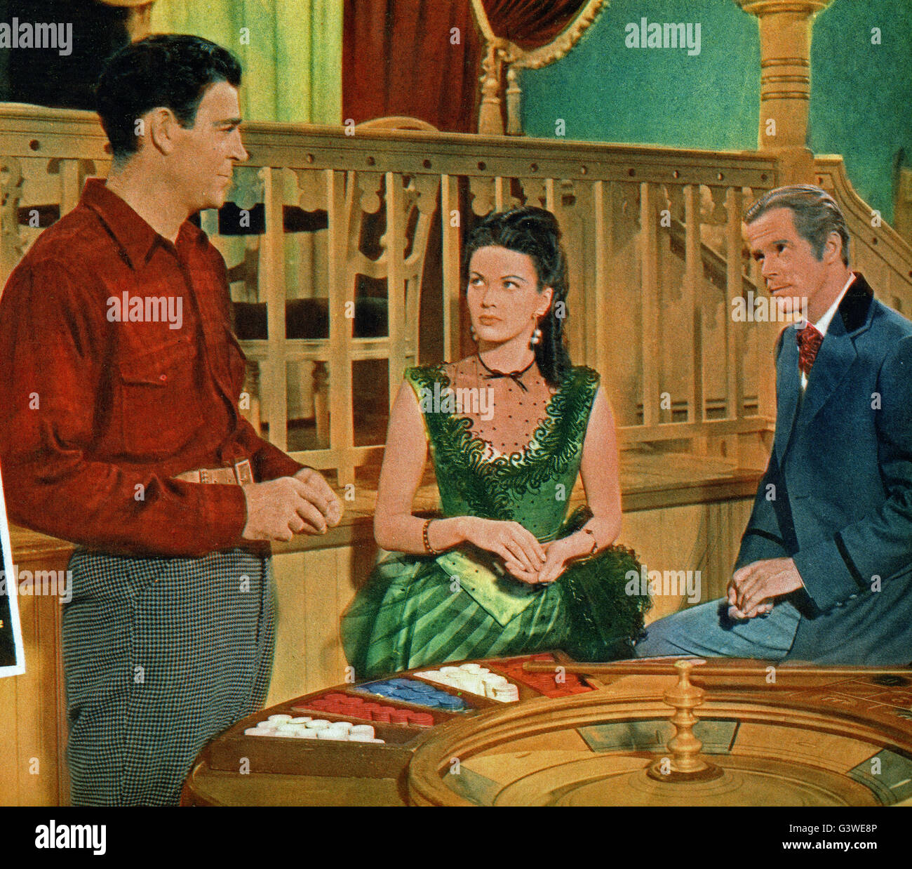River Lady, aka: Rivalen am reissenden Strom, USA 1948, Regie: George ...