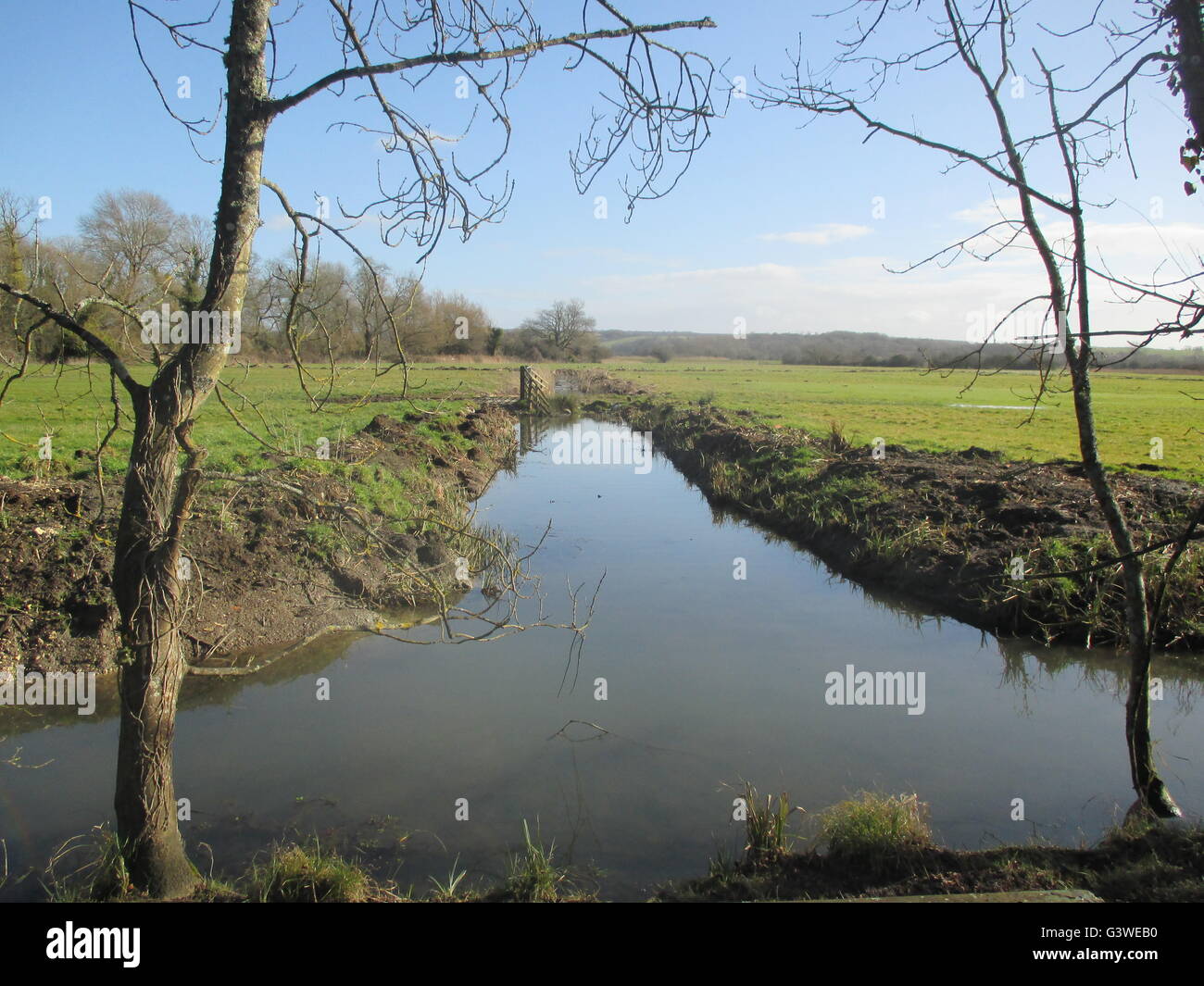 The Arun Valley at Arundel Stock Photo - Alamy