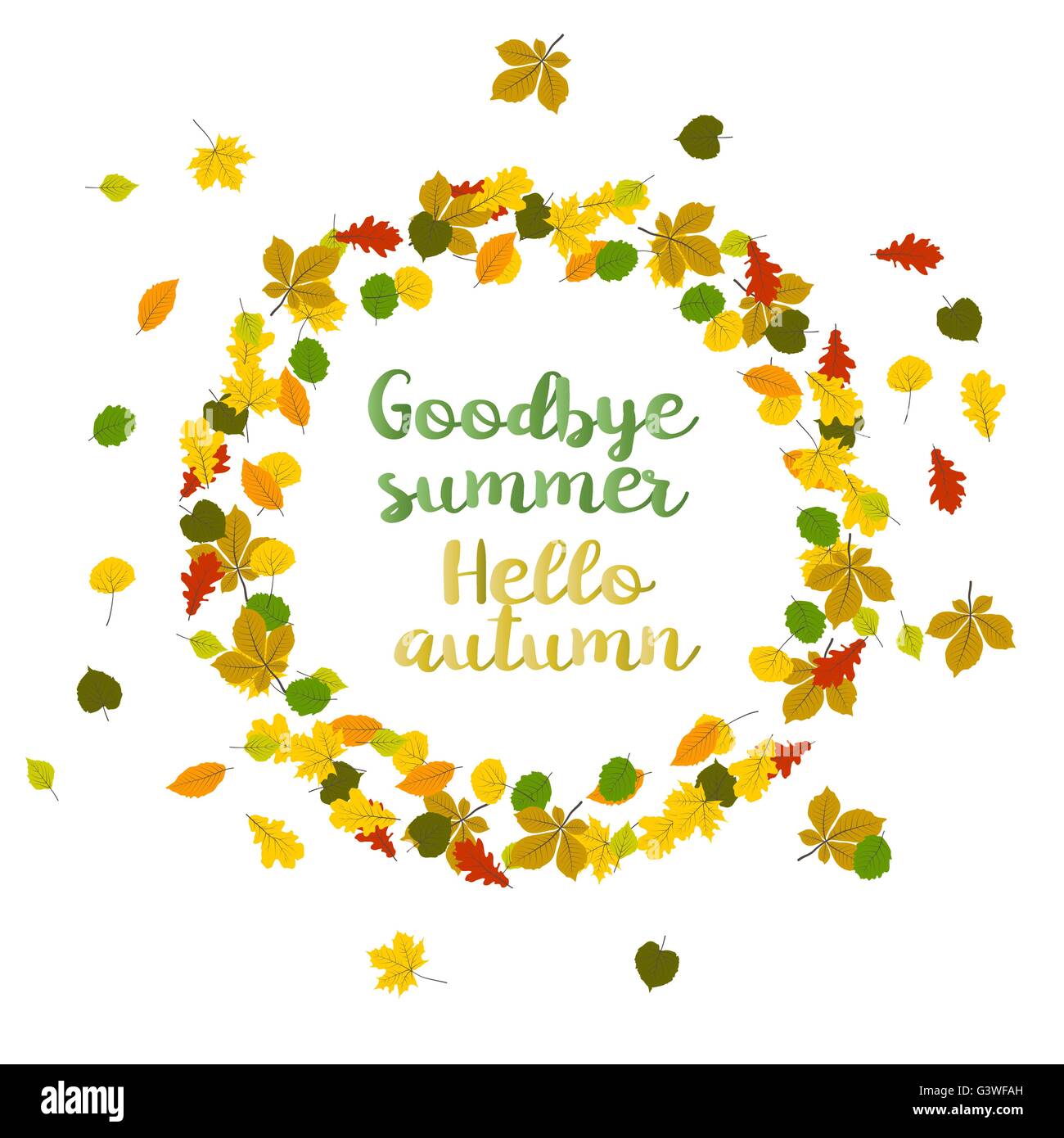 School goodbye Stock Vector Images - Alamy