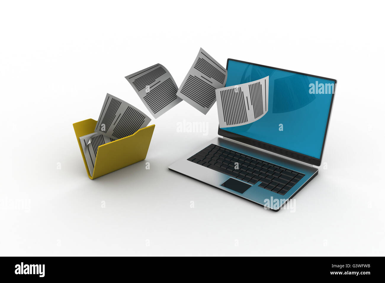 File transferring hi-res stock photography and images - Alamy