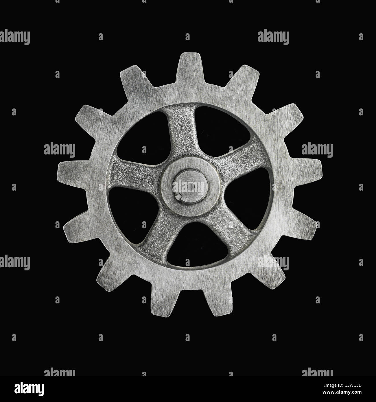 Cogs isolate on background Stock Photo - Alamy