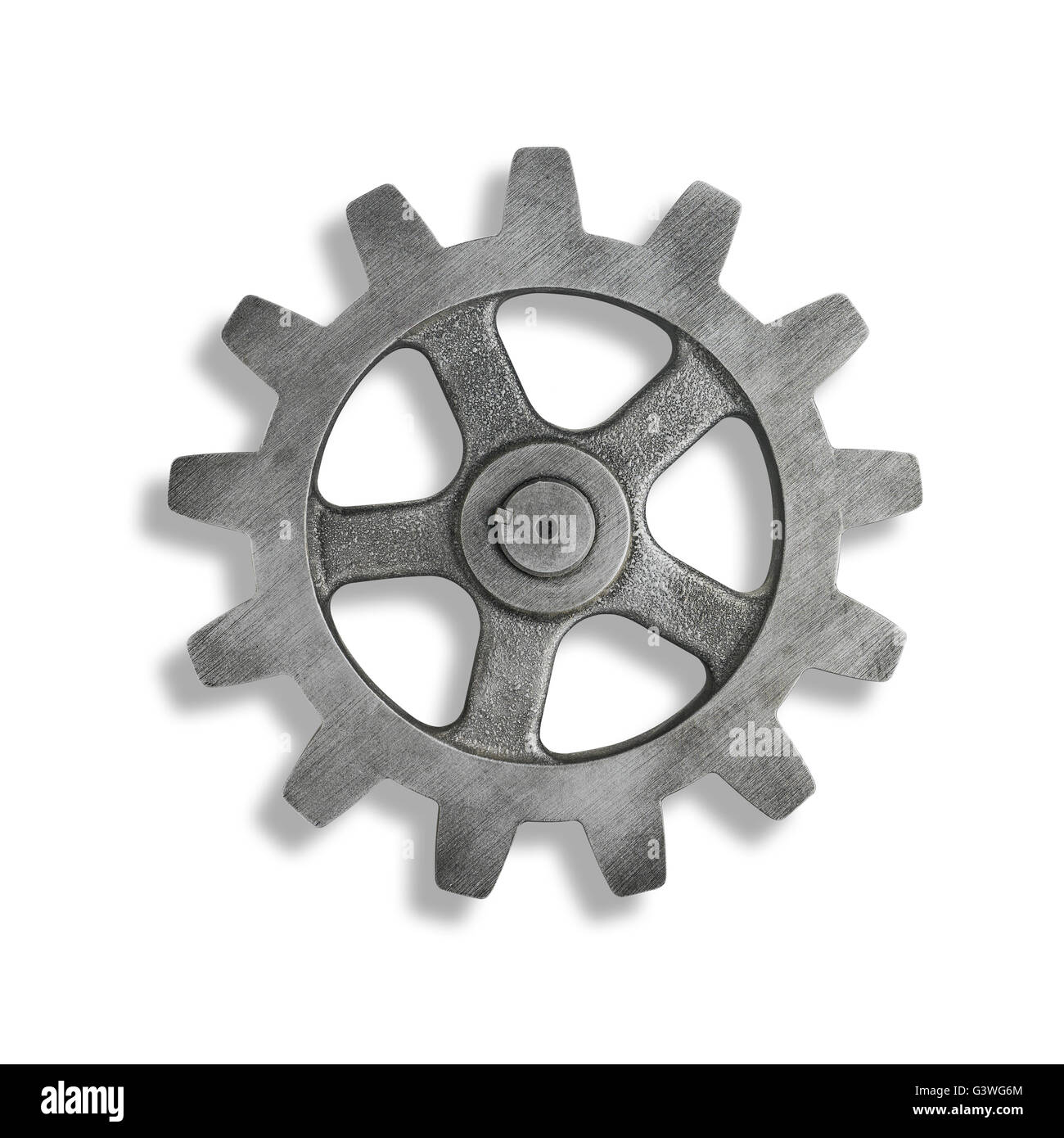 Cogs isolate on background Stock Photo - Alamy