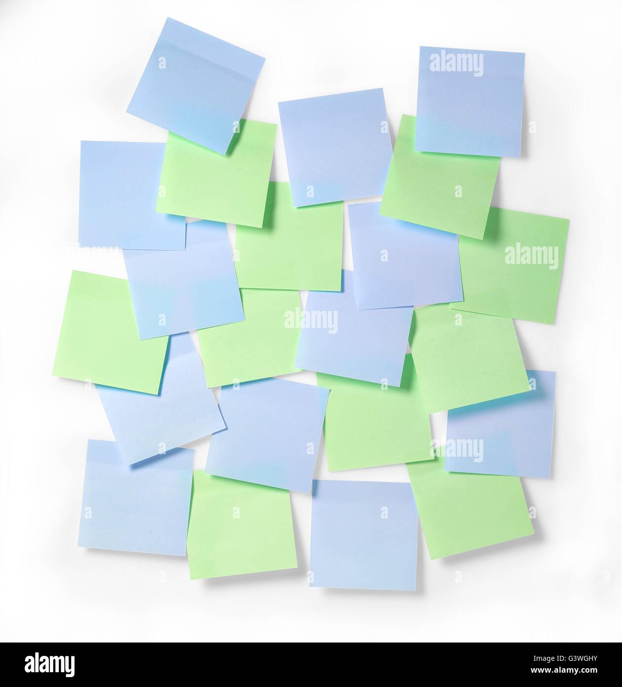 Blank sticky note on white hi-res stock photography and images - Alamy