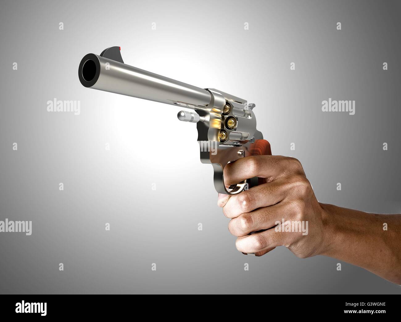 Pistol in hand hi-res stock photography and images - Alamy