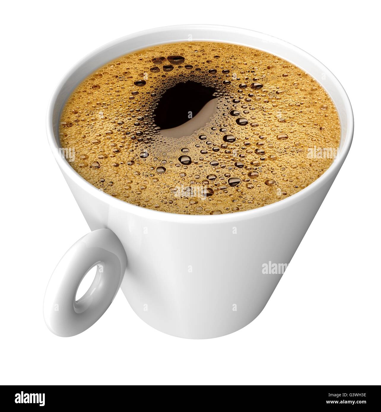 Coffee cup morning cafe Cut Out Stock Images & Pictures - Alamy