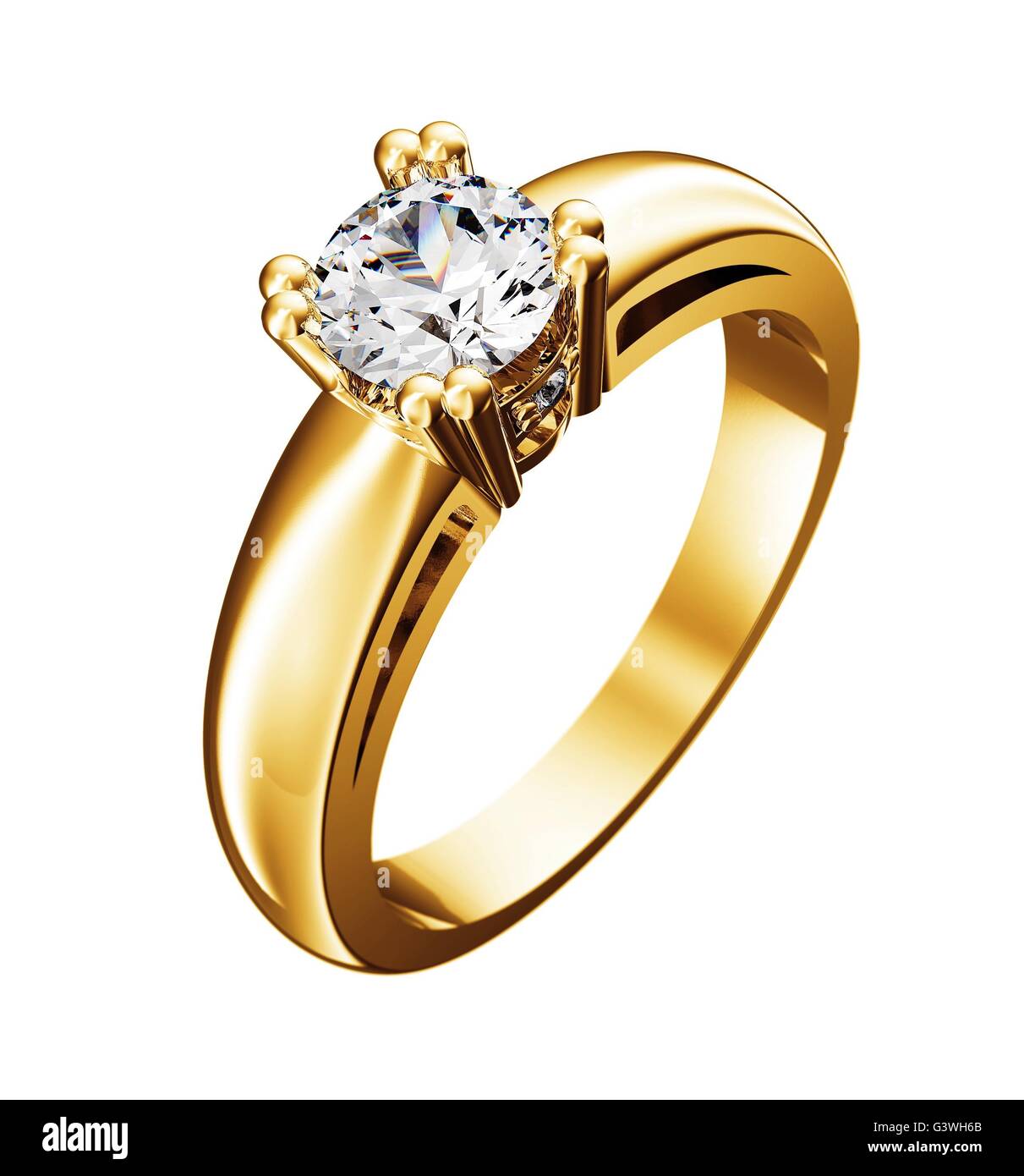 Shiny diamond ring hi-res stock photography and images - Alamy