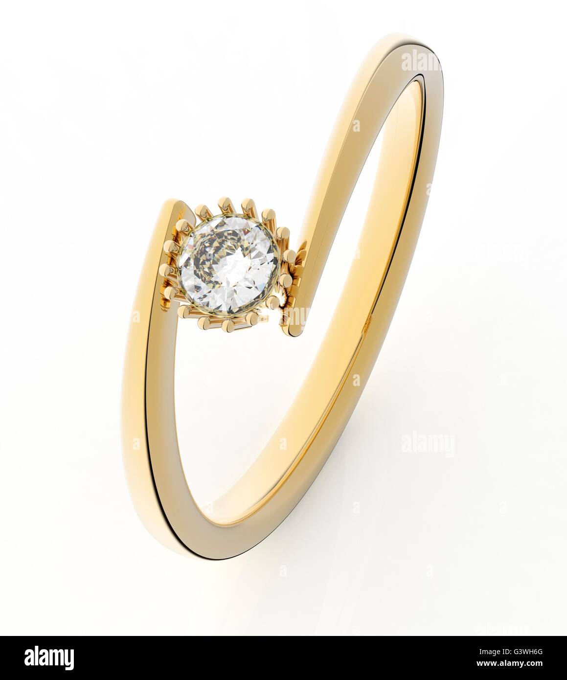 Shiny diamond ring hi-res stock photography and images - Alamy