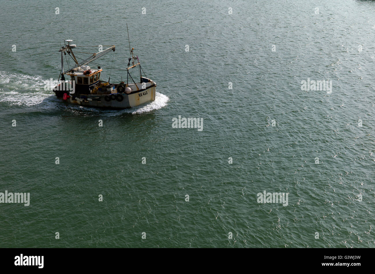 Small inshore fishing boat hi-res stock photography and images - Alamy