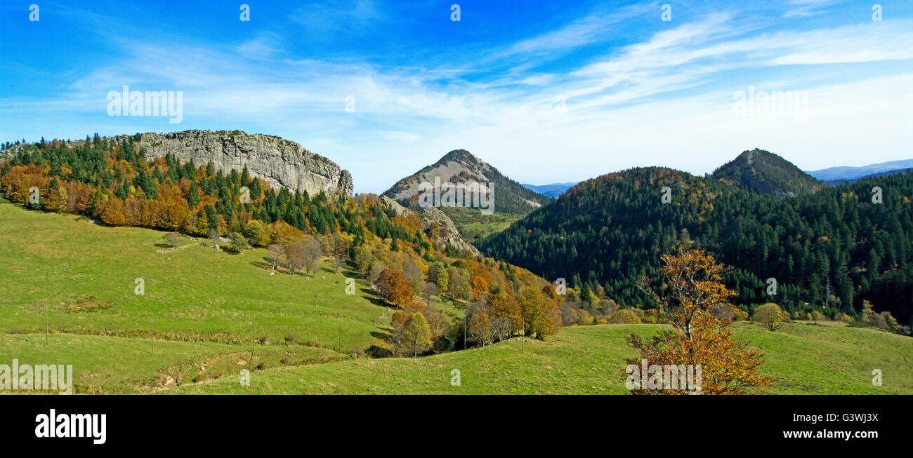 Massif of mezenc hi-res stock photography and images - Alamy