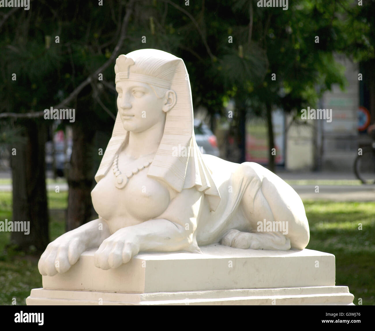 old sphinx restored in park in osijek croatia Stock Photo - Alamy old sphinx restored in park in osijek croatia Stock Photo - Alamy