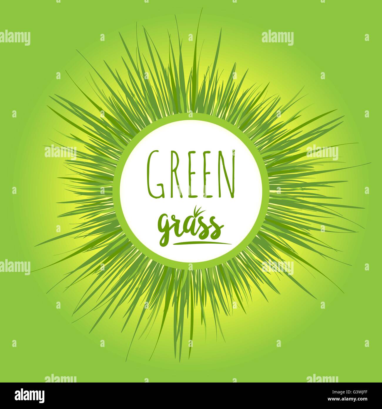 Realistic green grass lawn Stock Vector Image & Art - Alamy
