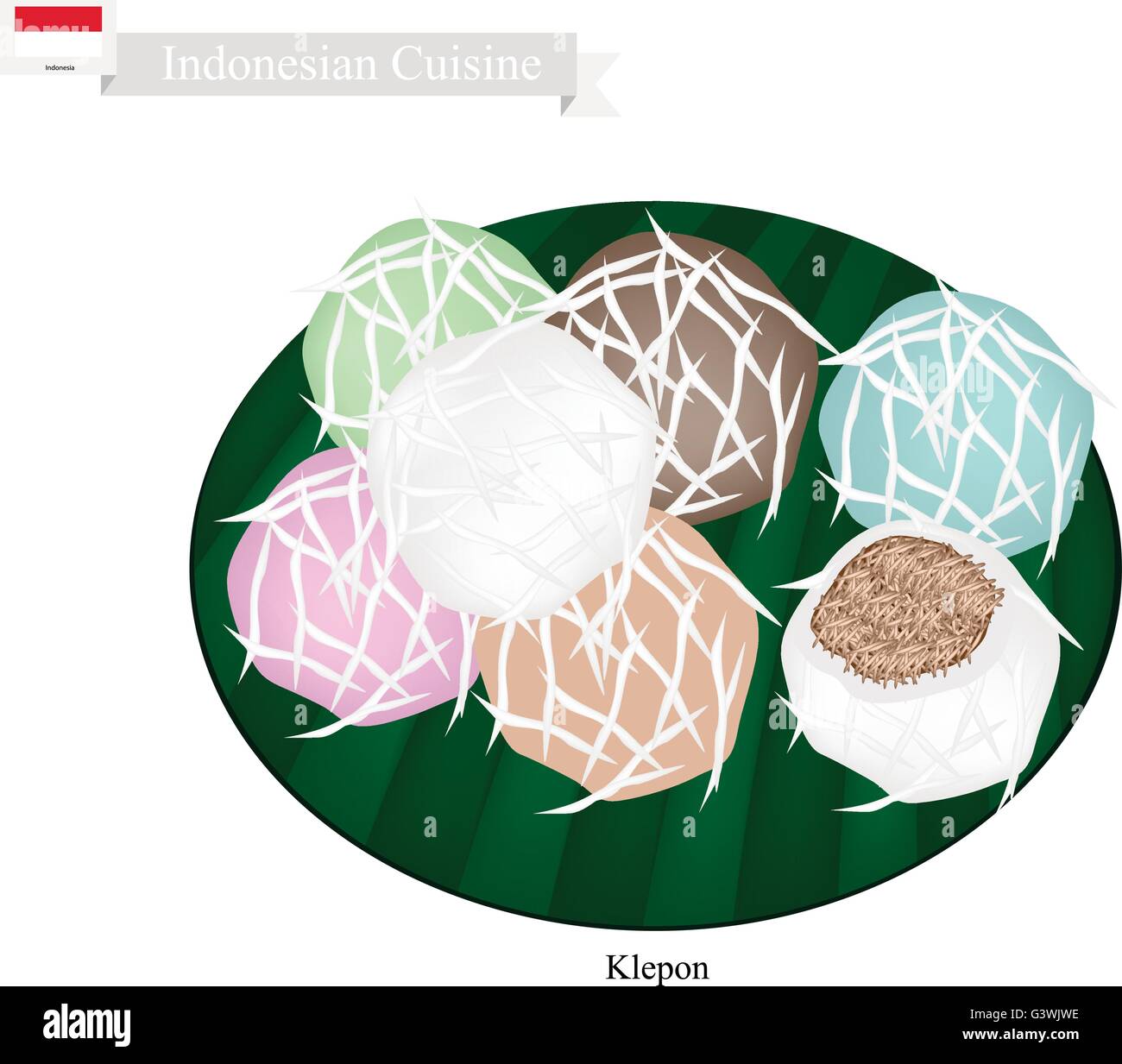 Filled sticky rice balls Stock Vector Images - Alamy