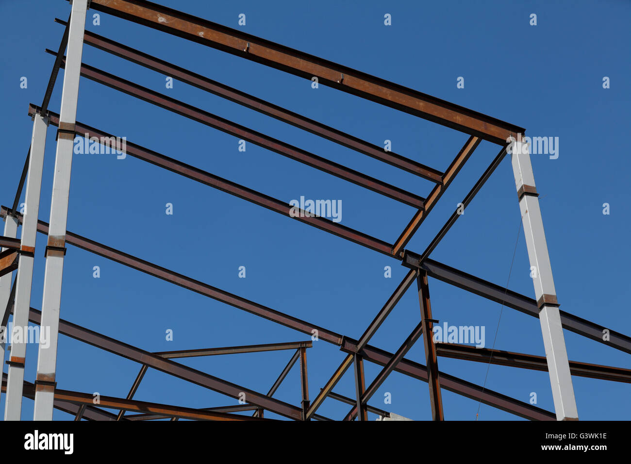 Steel Frame Beams High Resolution Stock Photography and Images - Alamy