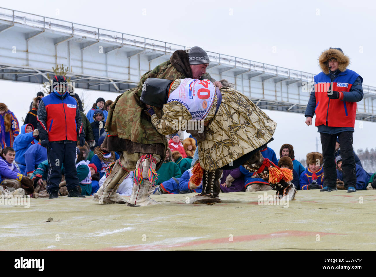 Struggle walk snow hi-res stock photography and images - Alamy