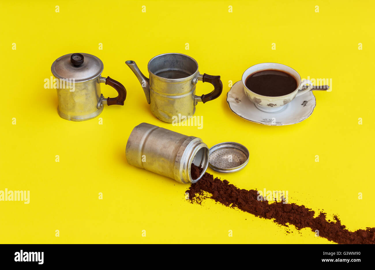 Coffee powder hi-res stock photography and images - Alamy