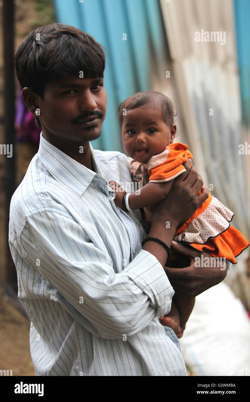 Indian father and son hi-res stock photography and images - Alamy