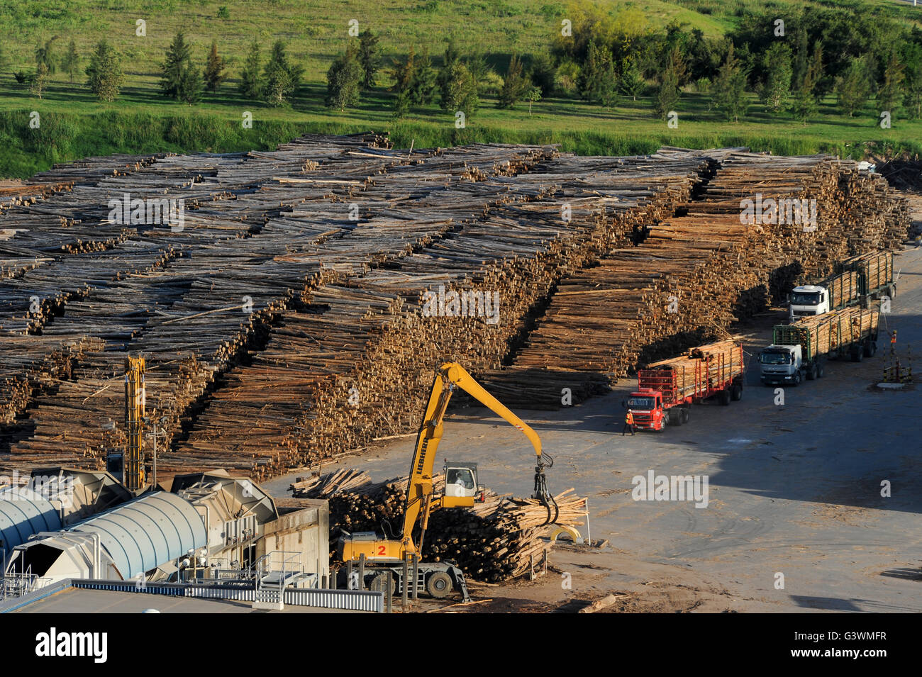 Biomass energy factory truck hi-res stock photography and images - Alamy