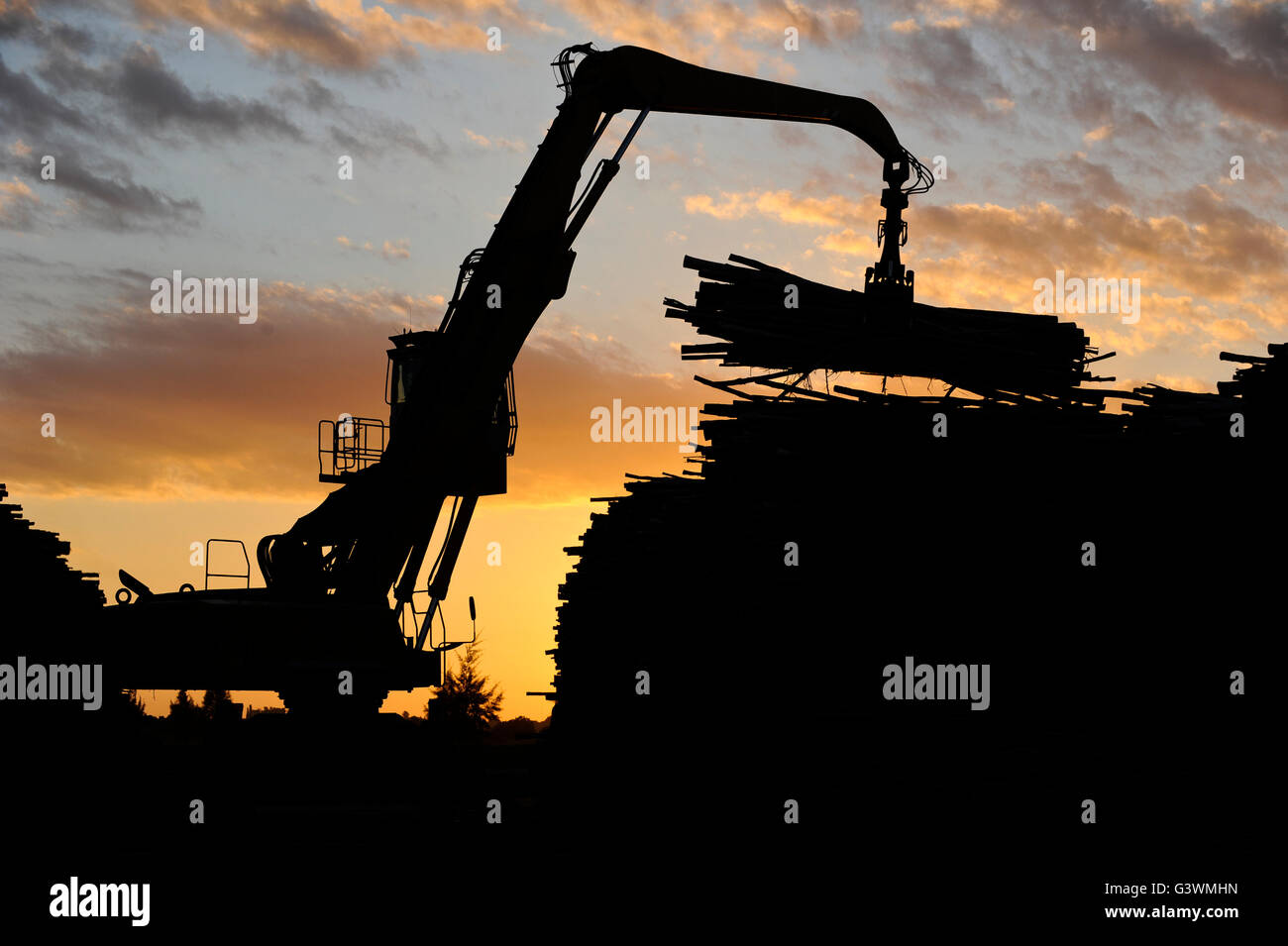 URUGUAY Fray Bentos , UPM pulp mill produce ECF (elemental chlorine ...