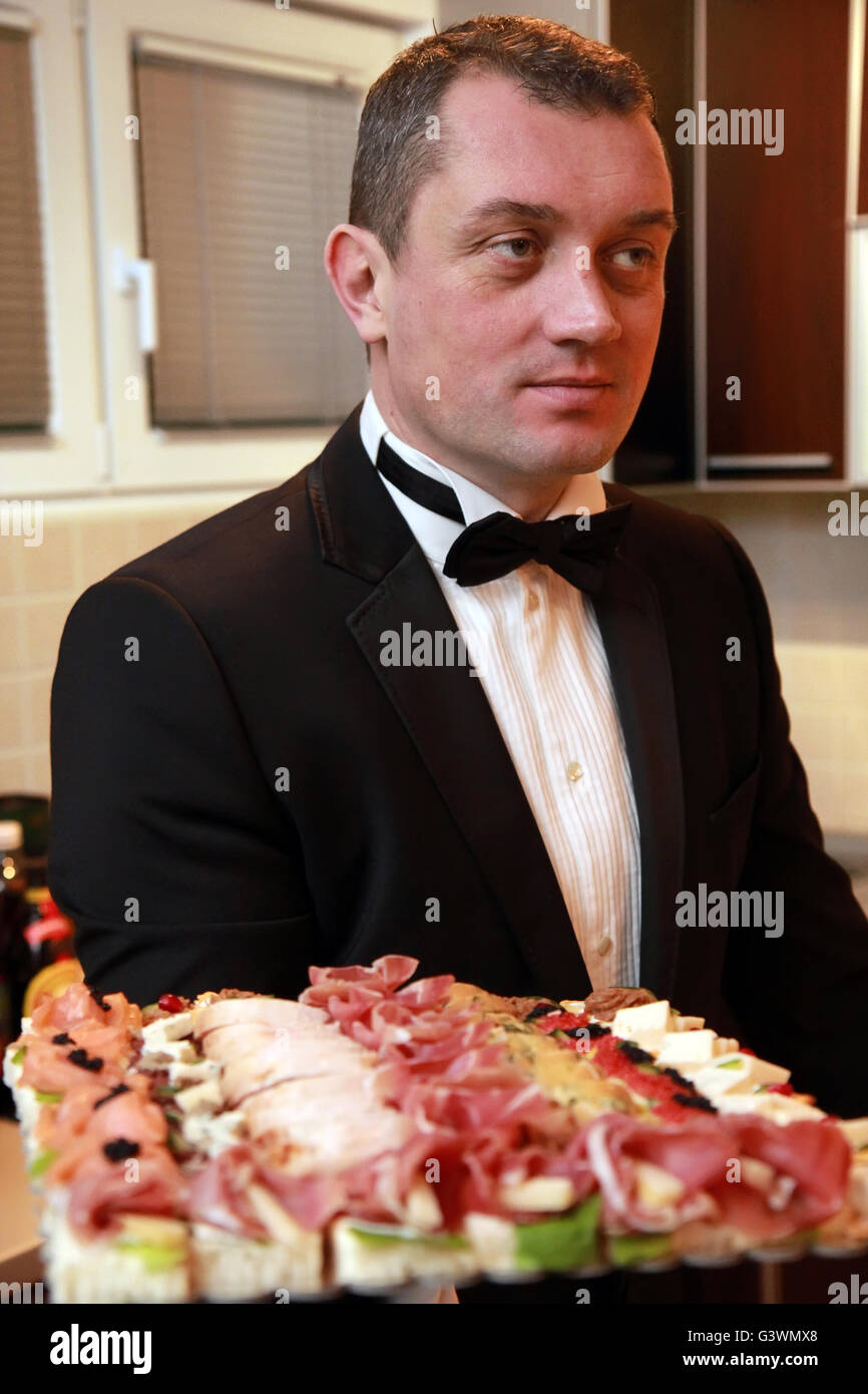 Waiter And Waitress Formal High Resolution Stock Photography and Images ...