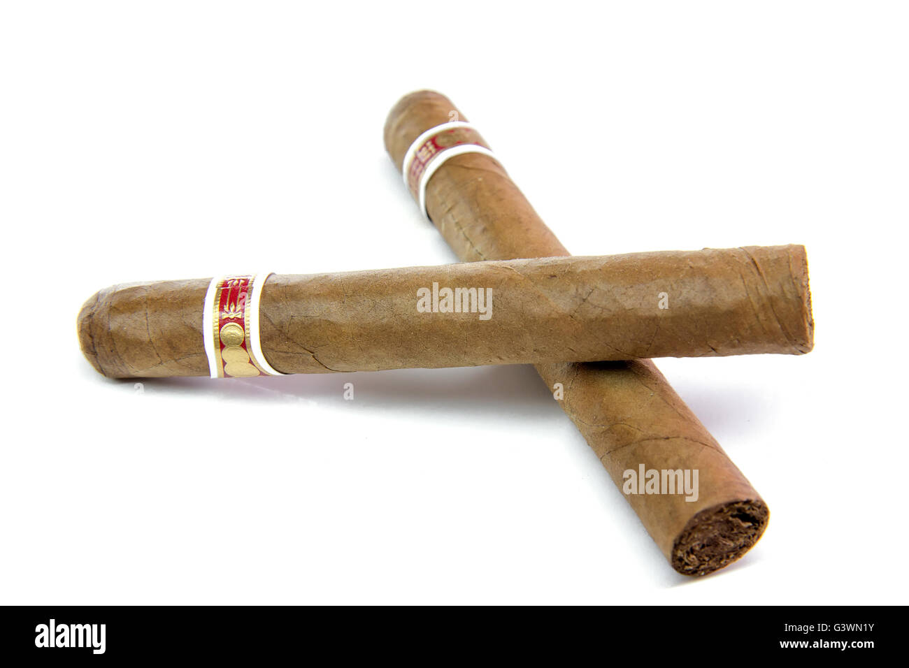 Cigar detail Cut Out Stock Images & Pictures - Alamy