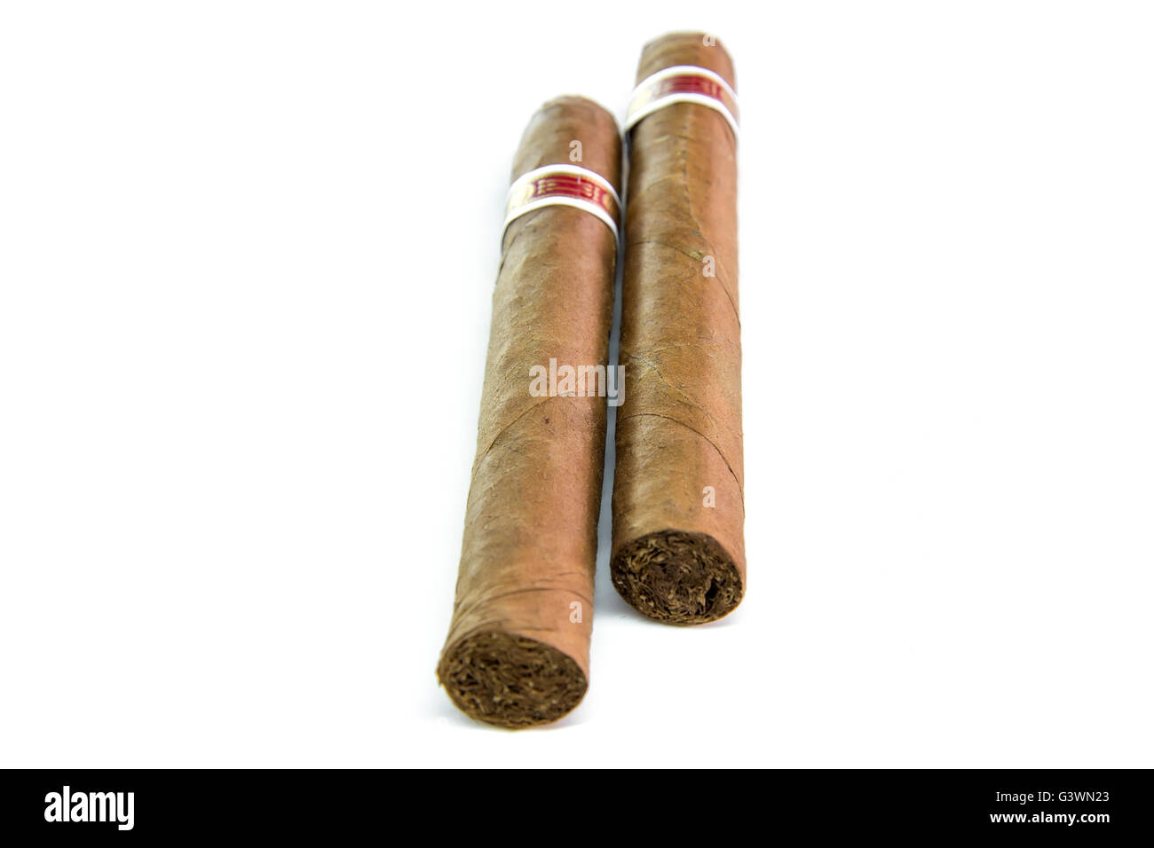 Cuban hand rolled quality cigars Cut Out Stock Images & Pictures - Alamy