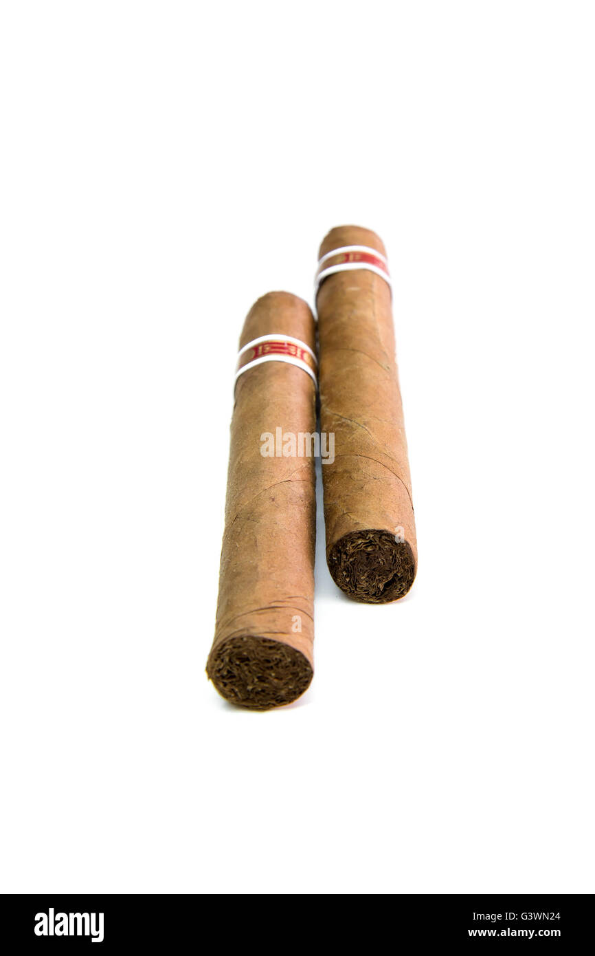 Cigar detail Cut Out Stock Images & Pictures - Alamy