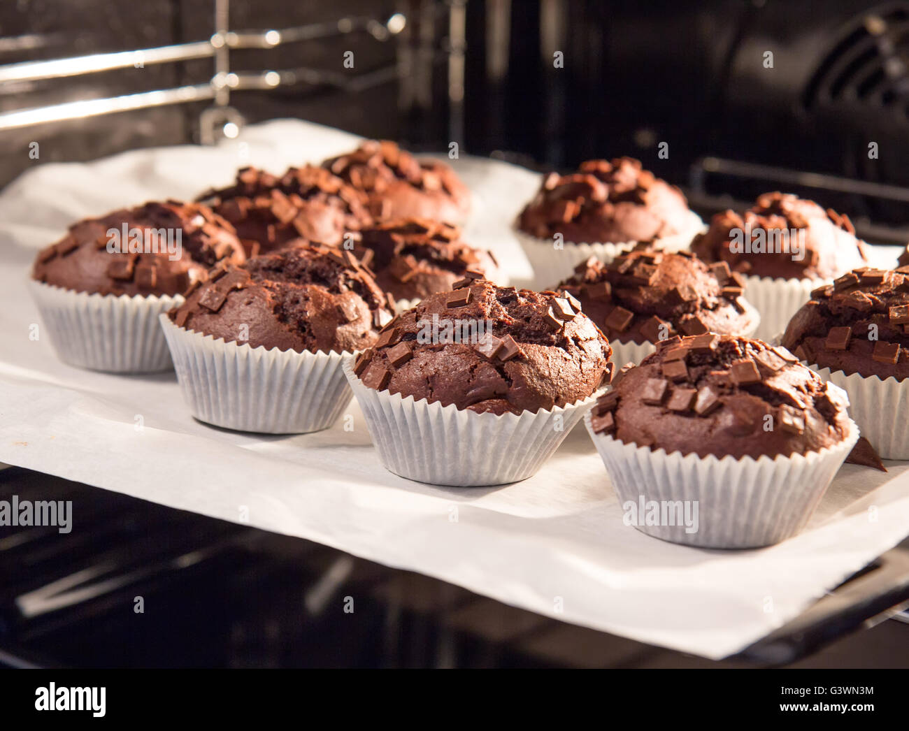 Warm background muffin hi-res stock photography and images - Alamy
