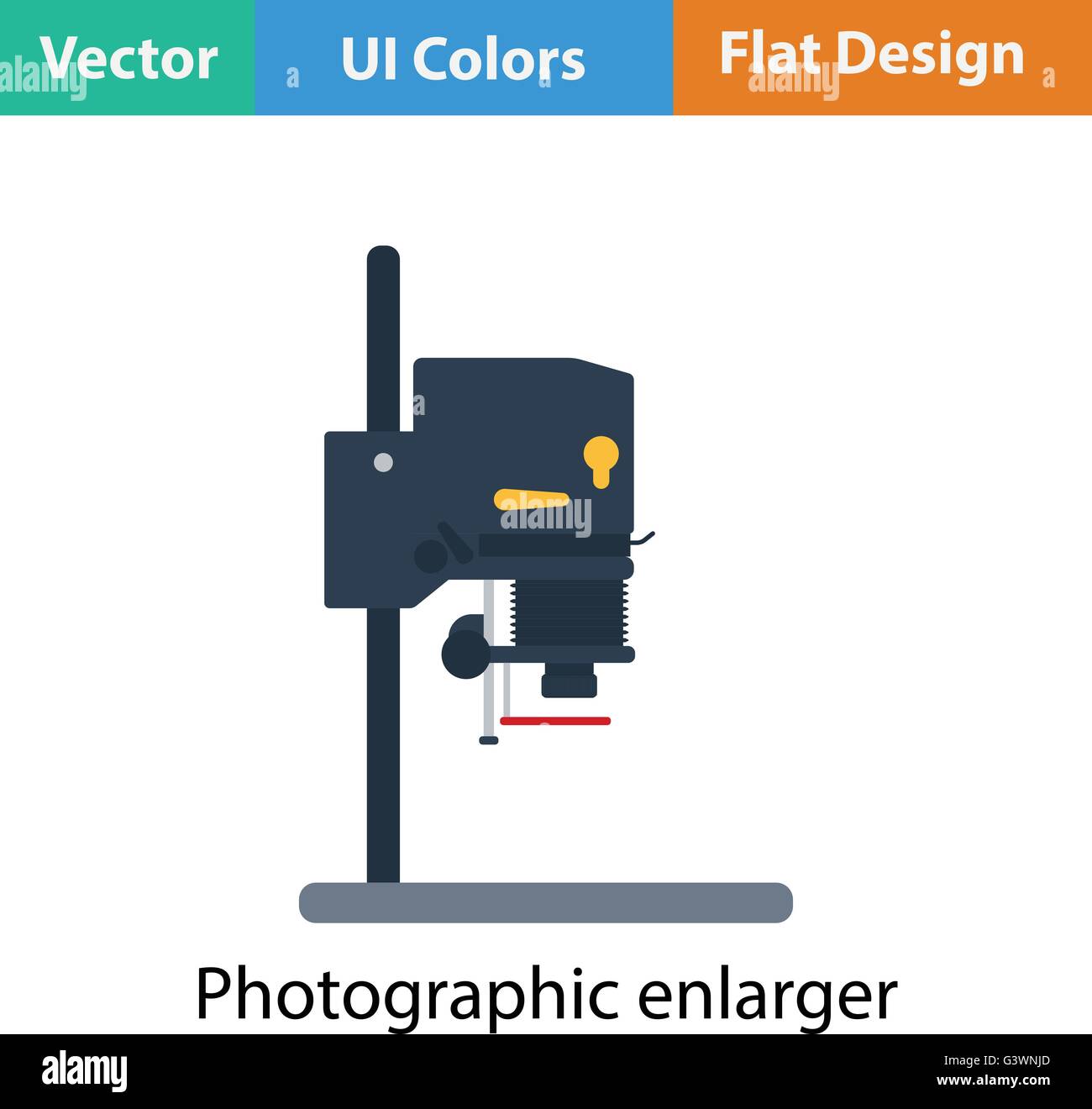 Portable dark room Stock Vector Images - Alamy