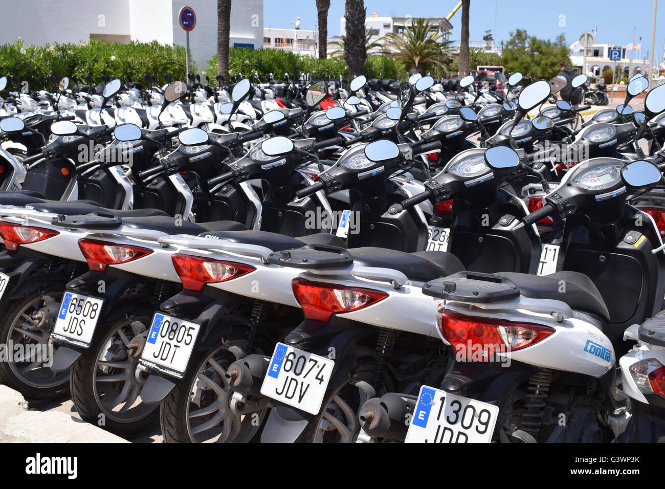 Mopeds Spain High Resolution Stock Photography and Images - Alamy