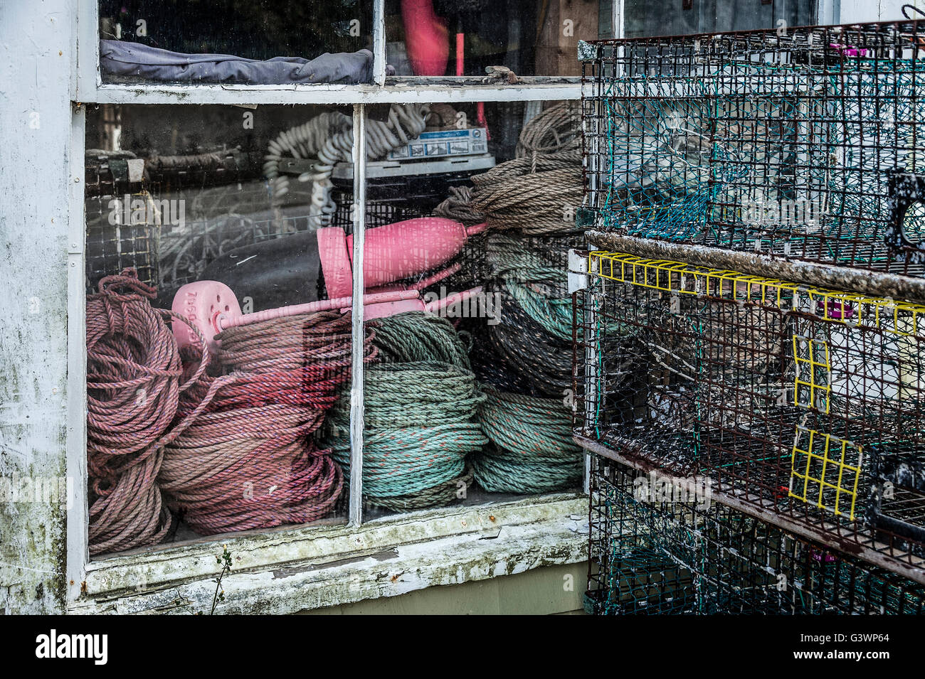 Rope with buoys hi-res stock photography and images - Alamy