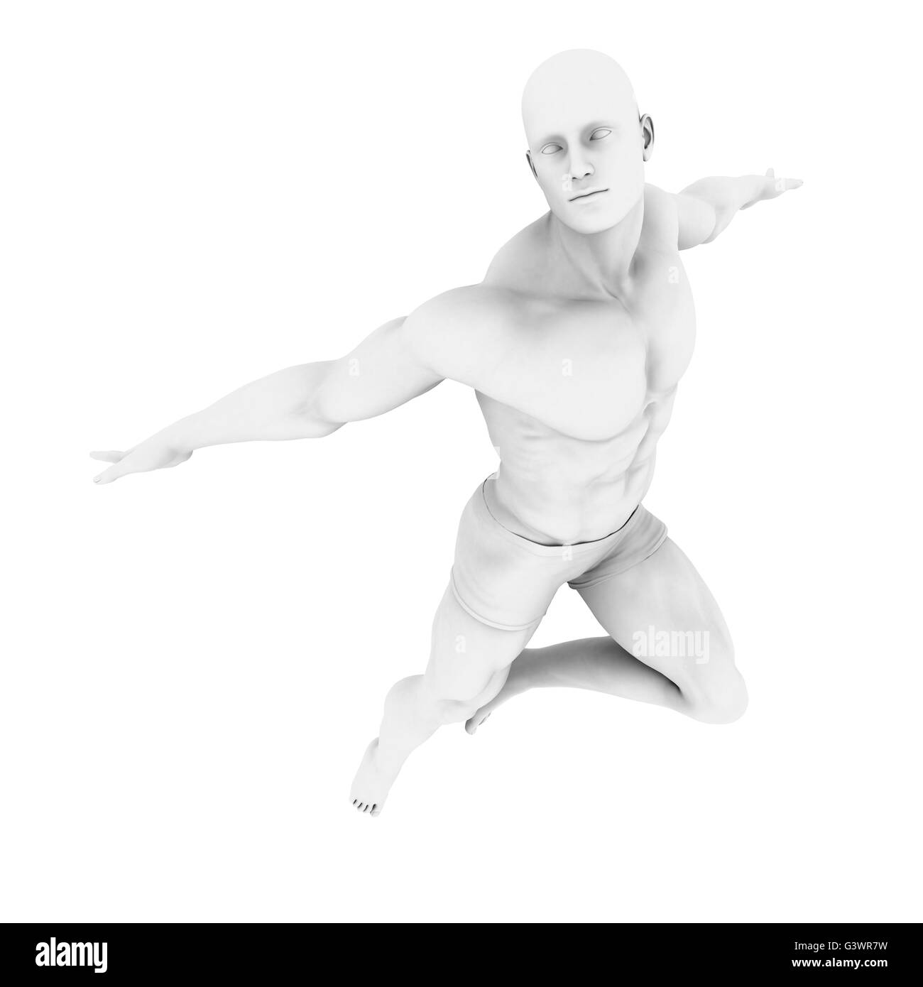 Superhero Standing Pose