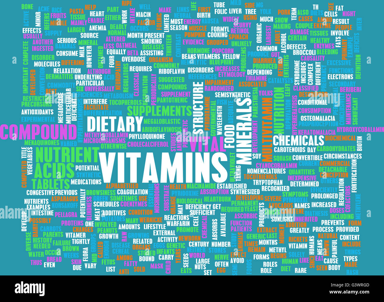 Absorb vitamins hi-res stock photography and images - Alamy