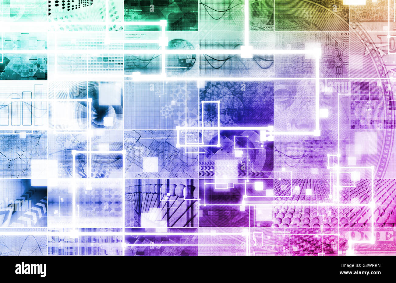Innovative Technology and Smart Software of the Future Stock Photo - Alamy