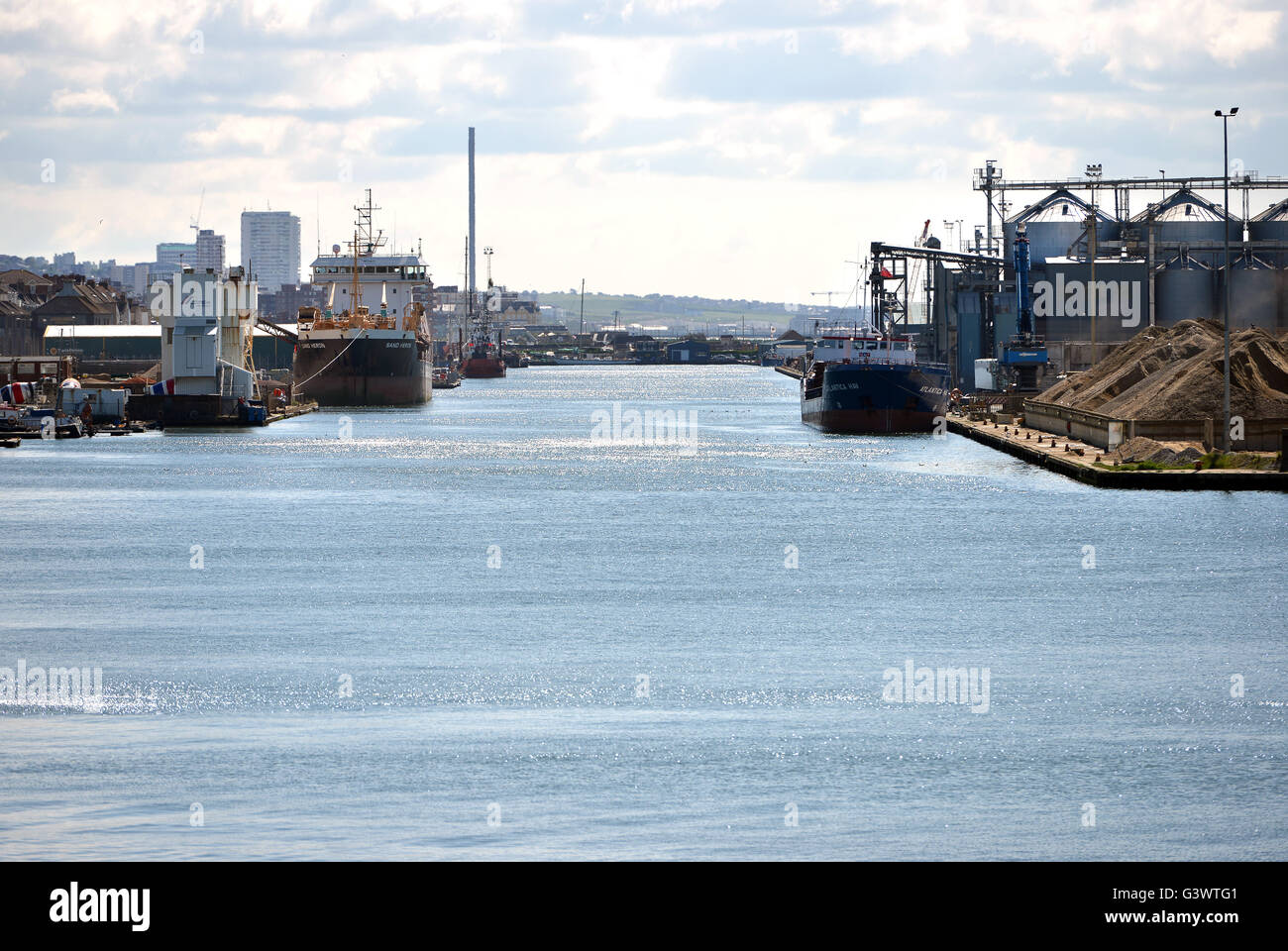 Shoreham harbour, West Sussex Stock Photo - Alamy