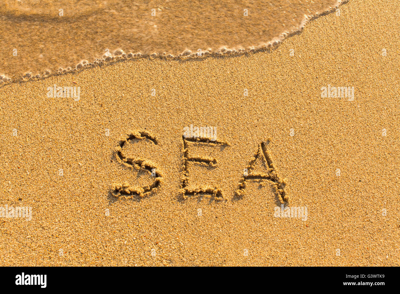 Sea word hi-res stock photography and images - Alamy