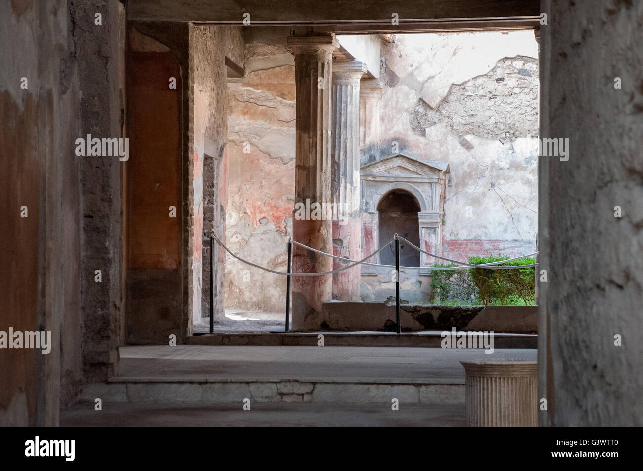 Europe, Italy, Campania, Pompei, The House of Fauno Stock Photo - Alamy