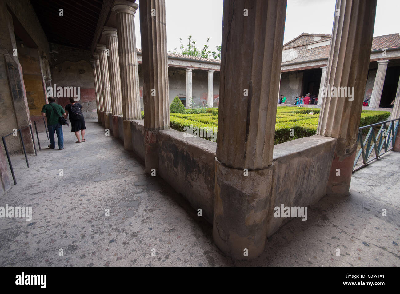 Europe, Italy, Campania, Pompei, House of Menander Stock Photo - Alamy