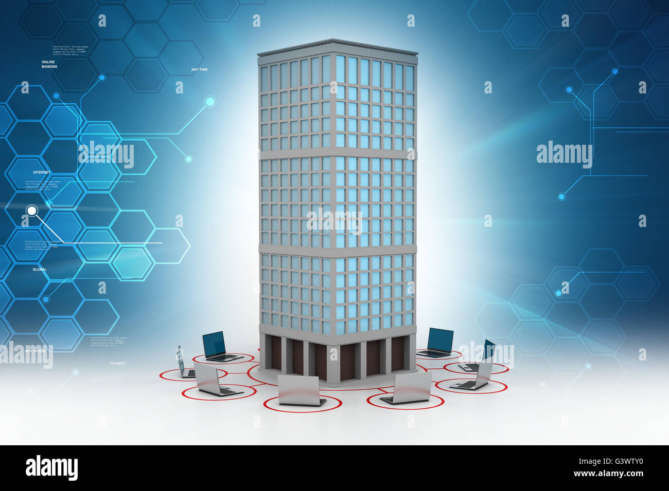 Computer network hi-res stock photography and images - Alamy